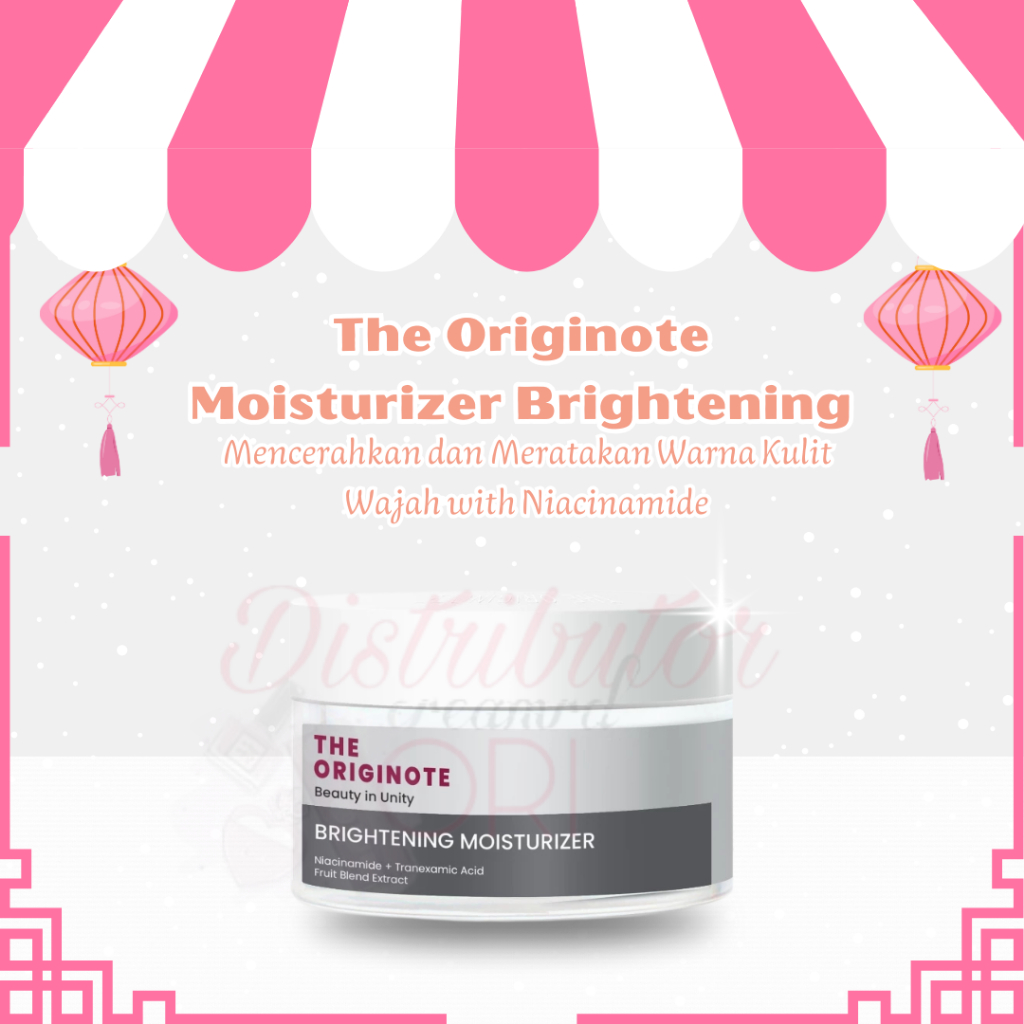 Jual The Originote Brightening Moisturizer | BPOM | ORIGINAL | Shopee ...