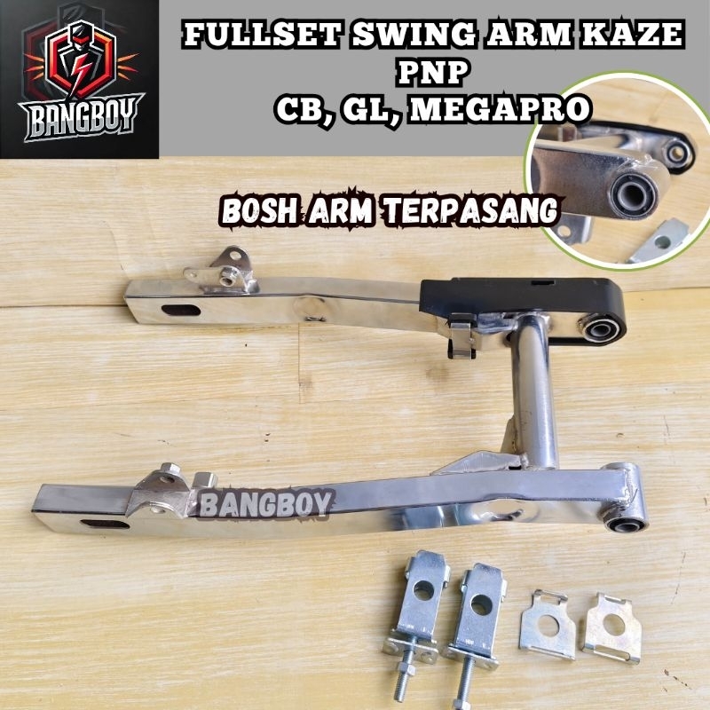 Jual SWING ARM AREM LENGAN AYUN ORI ORIGINAL KAWASAKI KAZE R KAZER SET ...