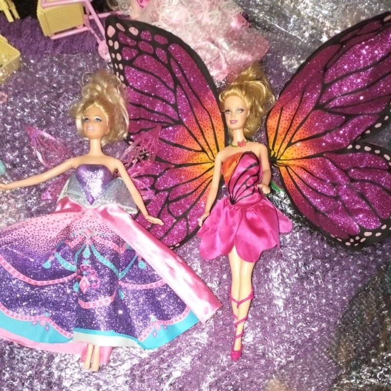 Jual Barbie peri dan Barbie Mariposa kode 6666 | Shopee Indonesia