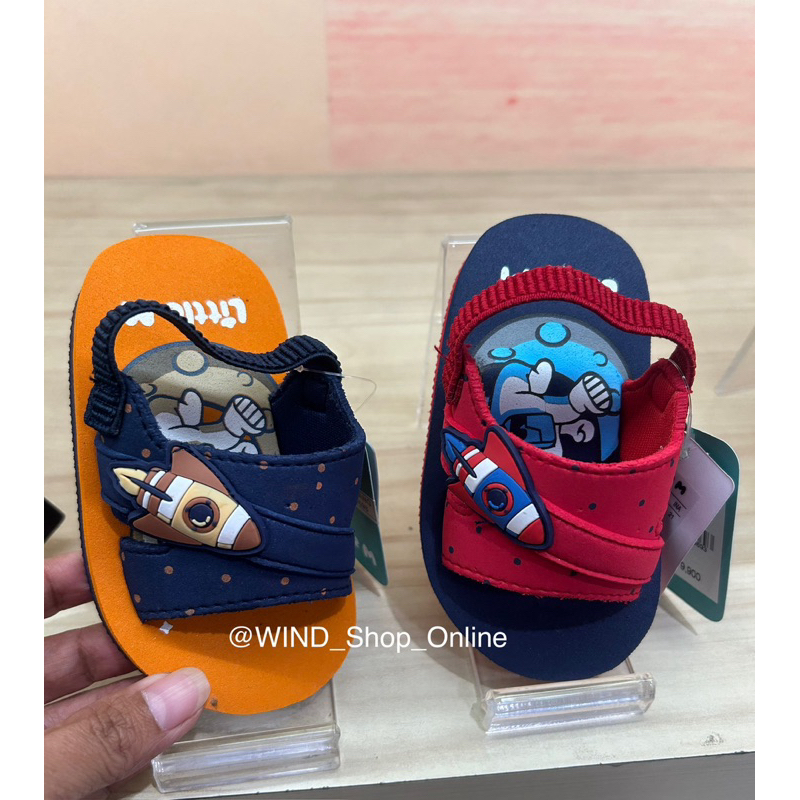 Jual LITTLE M Sandal anak tali belakang karet (21-25) | Shopee Indonesia