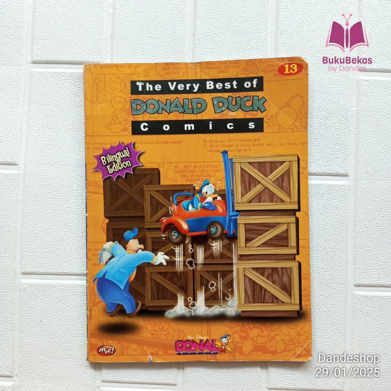 Jual The Very Best of Donald Duck Comics Bilingual Edition - Walt Disney Donal Bebek Majalah ...