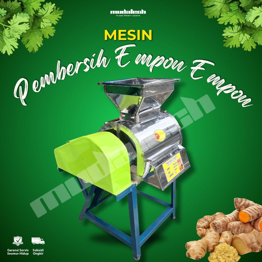 Jual Mesin Pembersih Jahe Kunyit Lengkuas Alat Pencuci Kunir Empon ...