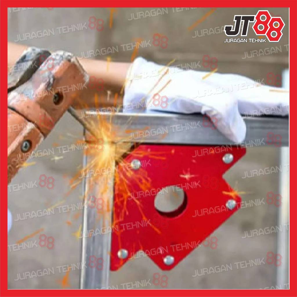 Jual BENZ Siku Magnet 5 inch 80Lbs / Arrow Magnet Welding Holder BZ7003 ...