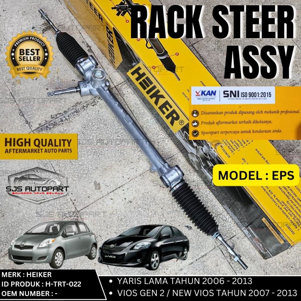 Jual HEIKER - RACK STEERING GEAR STERING STEER REK STIR ASSY YARIS LAMA BAKPAO BAKPAU NEW VIOS ...