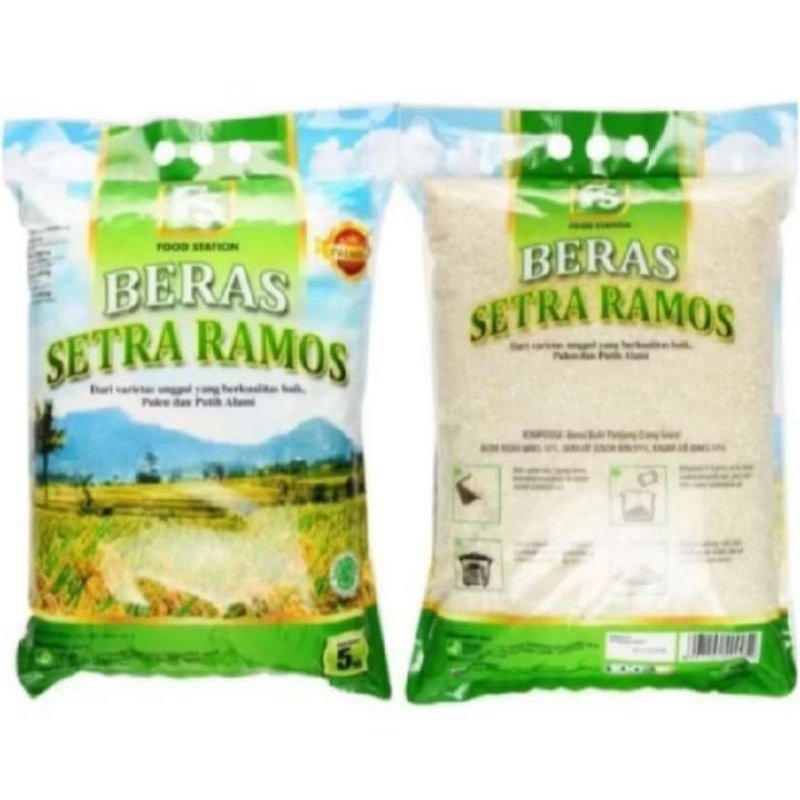 Jual BERAS FS SETRA 5 KG | Shopee Indonesia