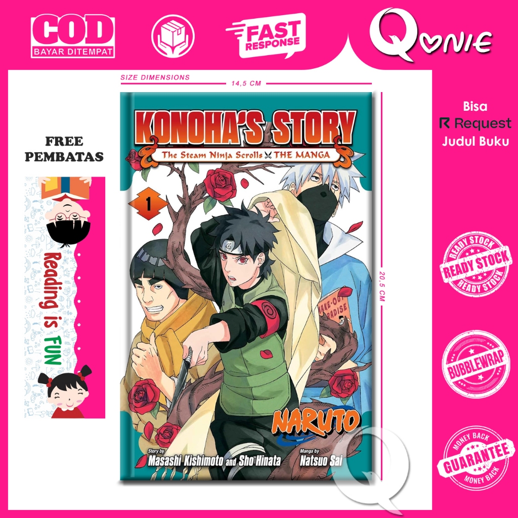 Jual Naruto - Konoha's Story - The Steam Ninja Scrolls - The Manga vol ...