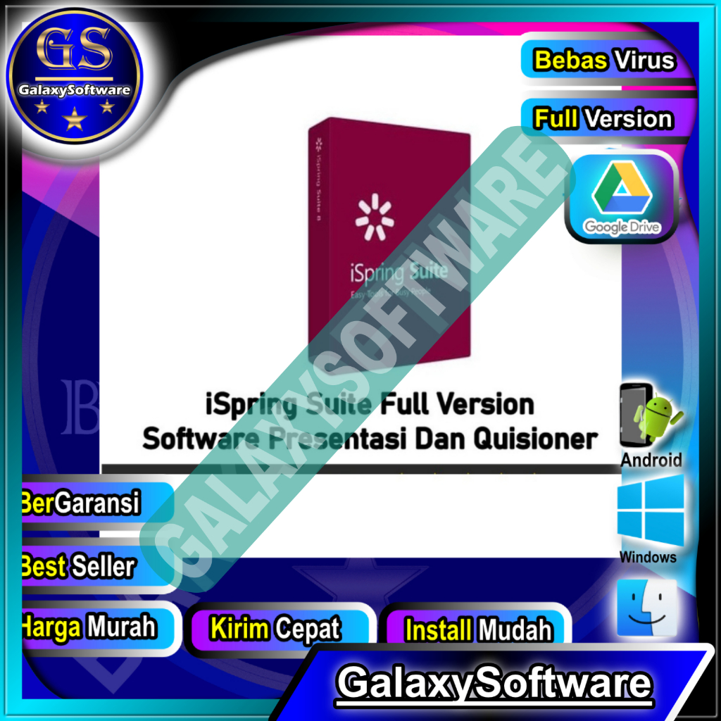 Jual iSpring Suite v11.7.1 2024 windows Full Version - GalaxySoftware ...