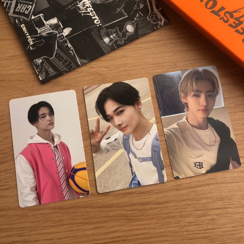 Jual Photocard Niki Sunghoon Enhypen Manifesto: Day One Regular M ver ...