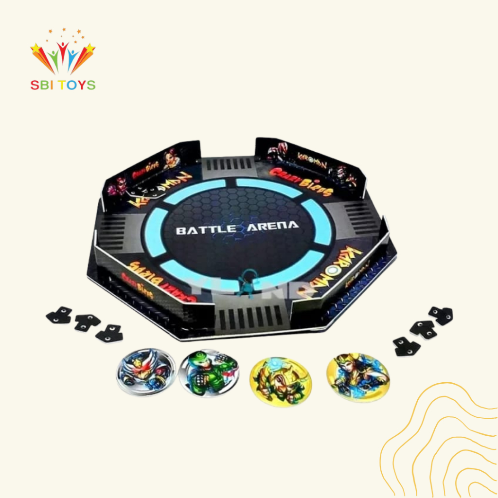 Jual [SBI TOYS] 1 pcs Mainan Anak Arena Battle Karomen Crazy Bird ...
