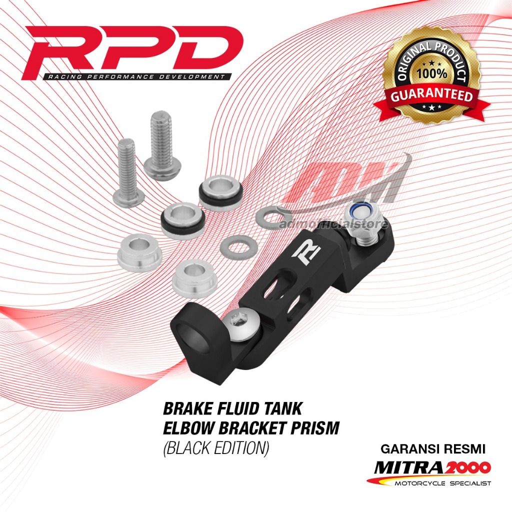 Jual RPD Brake Fluid Tank Elbow Bracket Prism | Shopee Indonesia