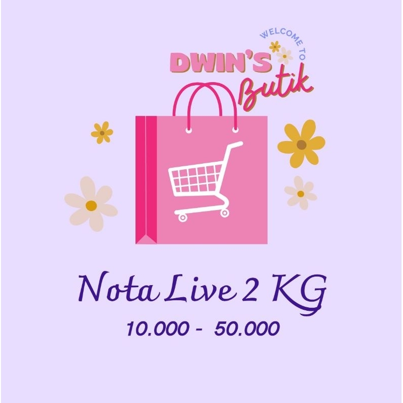 Jual Nota CO 2 KG 10K - 50K + PPN Shopee | Shopee Indonesia