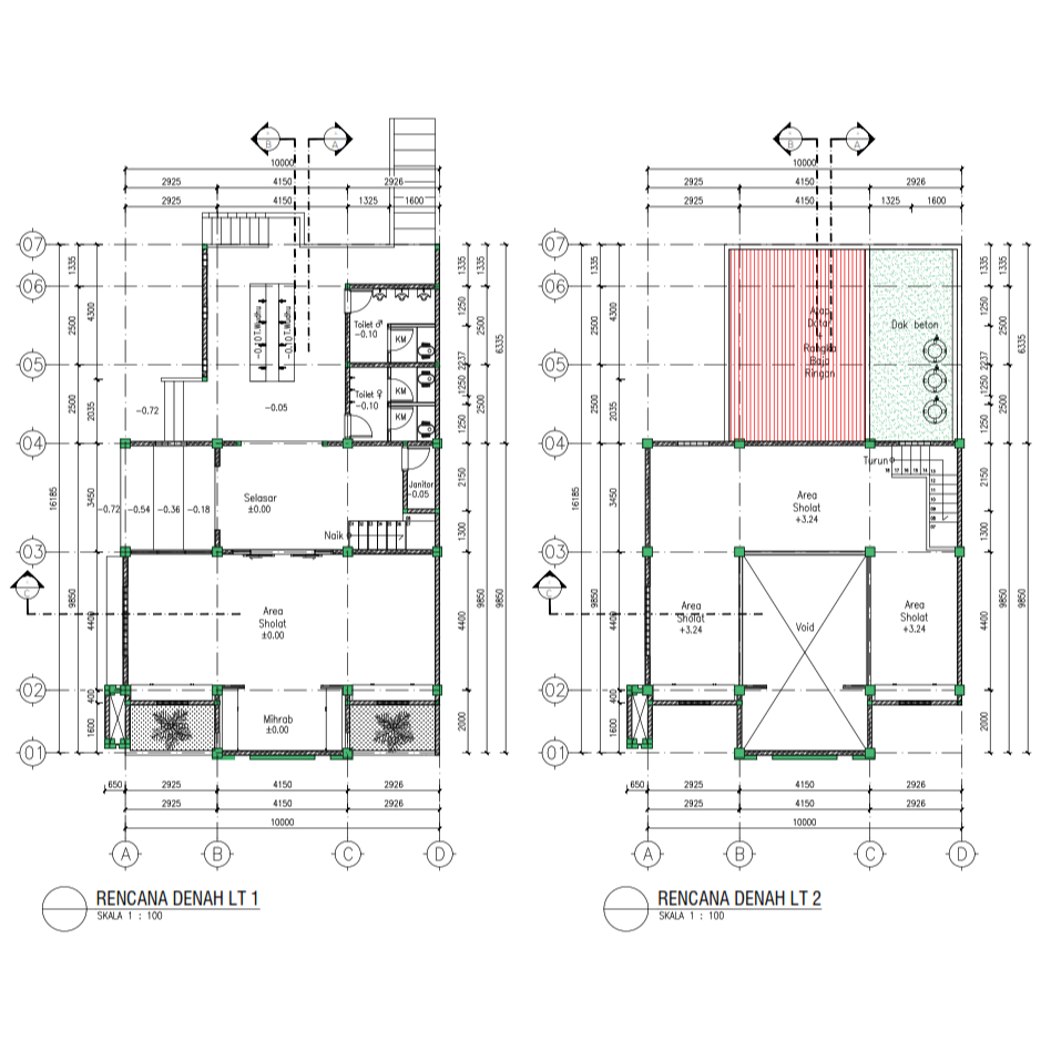 Jual Jasa Desain Denah Bangunan 2D Site Layout Rumah Toko Gedung ...