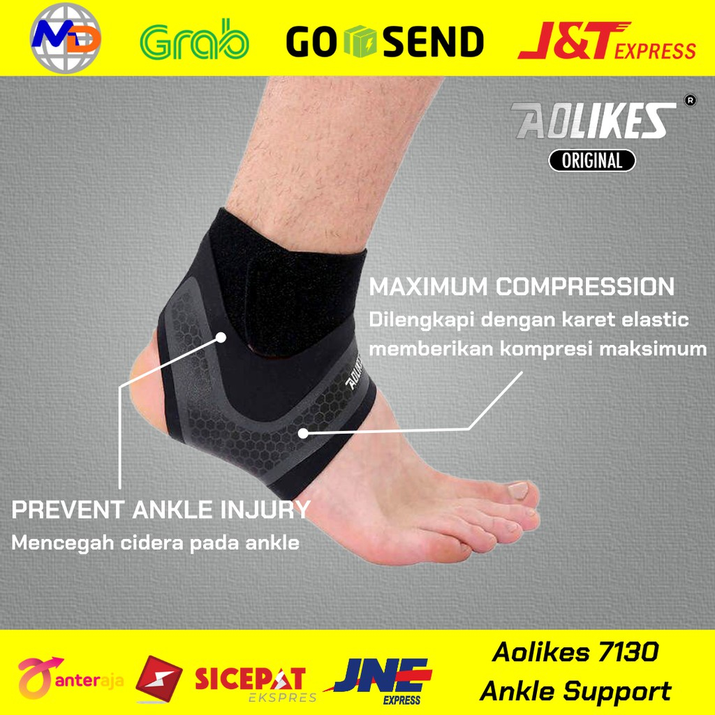 Jual Aolikes Ankle Support Pads Pelindung Sendi Kaki Ultra Thin 1MM ...