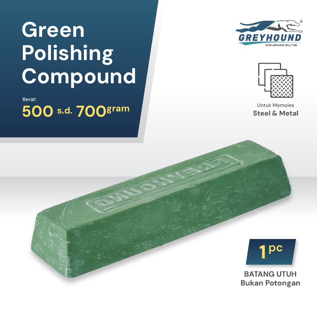 Jual GREYHOUND Batu Ijo Hijau untuk Poles Stainless GREYSOL (Green ...