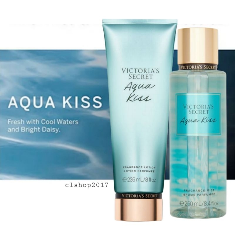Jual VS AQUA KISS SERIES BODY MIST LOTION CREAM VICTORIA'S SECRET FANTASIES | Shopee Indonesia