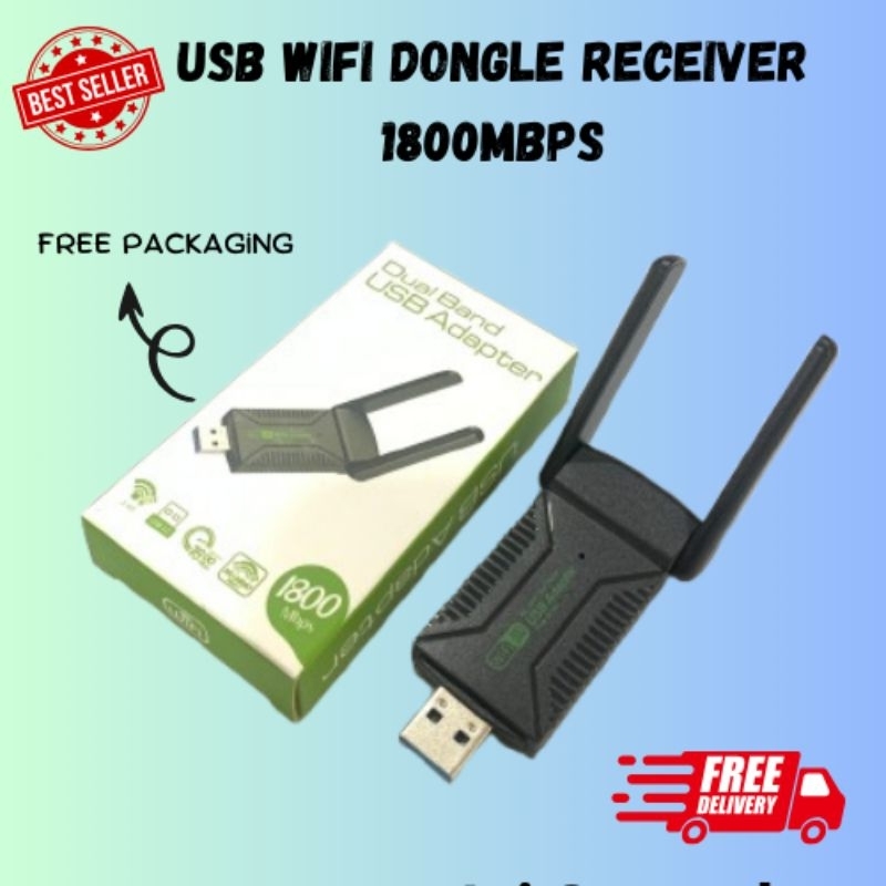 Jual USB WIFI ADAPTER ACTUAL/ USB WIFI WIRELESS ADAPTER RECEIVER ...