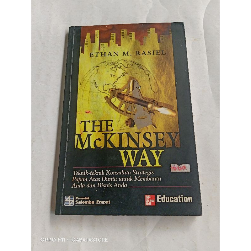 Jual BUKU THE MCKINSEY WAY ETHAN M RASIEL | Shopee Indonesia