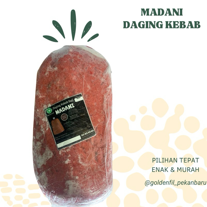 Jual Daging kebab madani 500g - 2kg (TIANG) | Shopee Indonesia