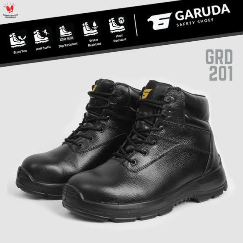 Jual SEPATU SAFETY GARUDA UJUNG BESI GRD 201 - SEPATU SAFETY PROYEK ...