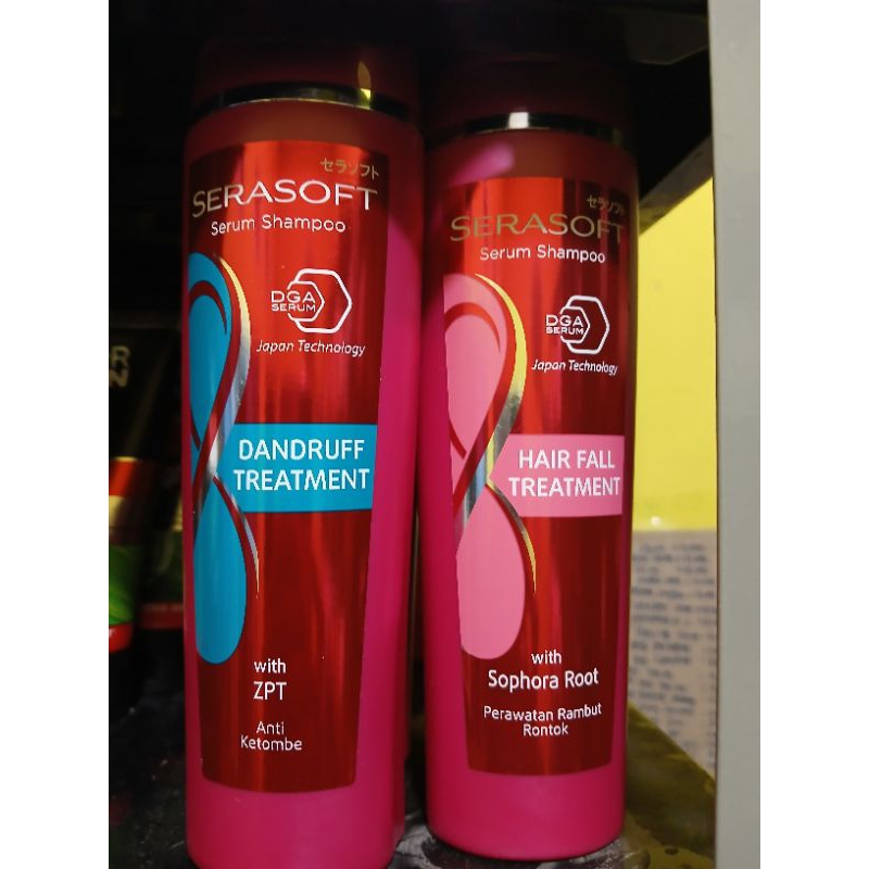 Jual Serasoft Serum Shampoo 170ml Dandruff Treatment ZPT Anti Ketombe ...