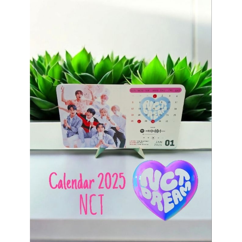 Jual NCT KPOP CALENDAR 2025 SUPPORT SCAN SPOTIFY / CALENDAR AESTHETIC ...