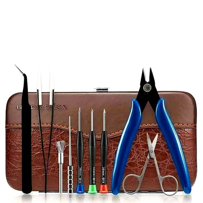 Jual Vapswarm Mini Tool Kit for Coiling Wicking Vape Vapor not Coil ...
