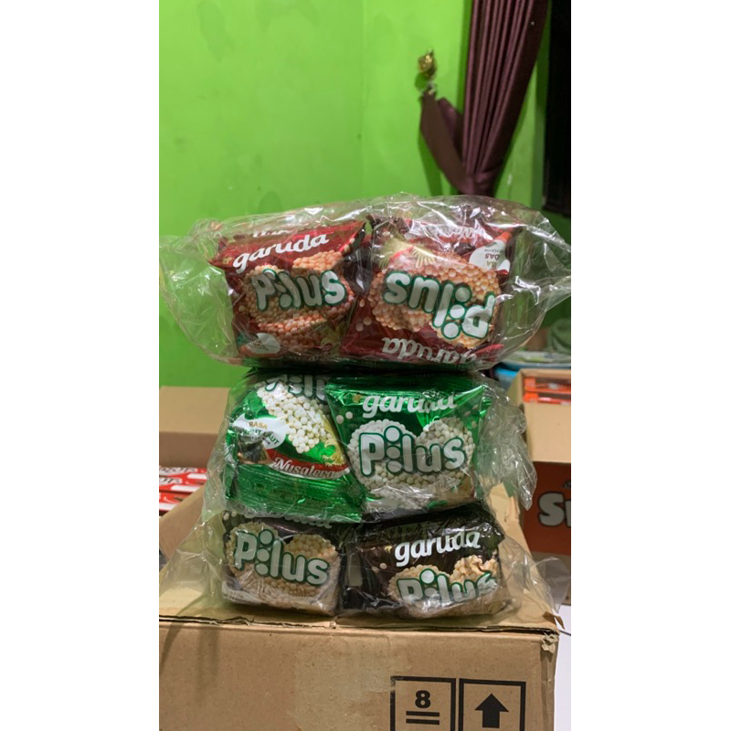 Jual Snack Pilus Garuda eceran 500an 20pcs | Shopee Indonesia