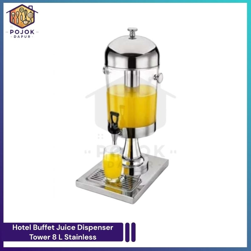 Jual Dispenser Jus / Hotel Buffet Juice Dispenser Tower 8 L Stainless ...