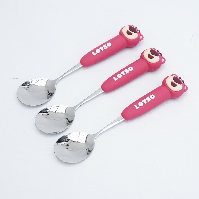 Jual Sendok Stainless Alat Makan Karakter Anime Toy Story Lotso 1 pcs ...