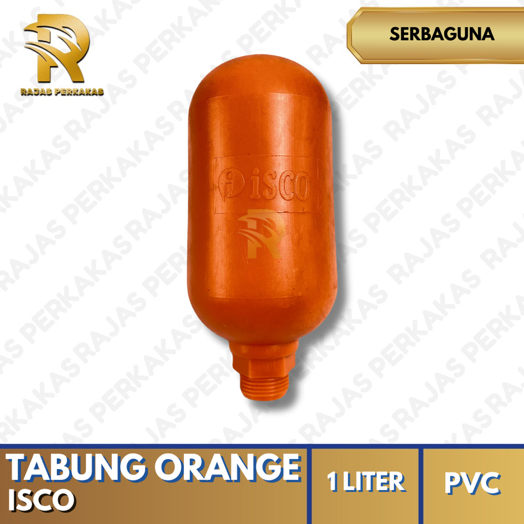 Jual TABUNG PVC ORANGE ISCO / TABUNG POMPA / TABUNG POMPA 1 LUBANG ...
