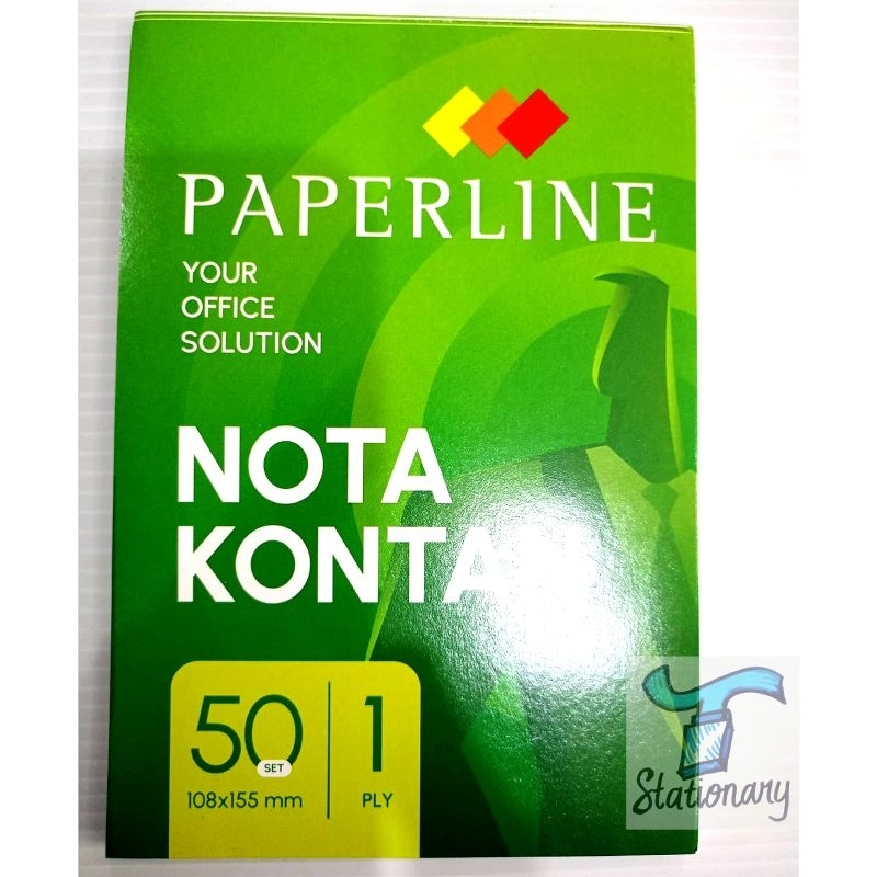 Jual Buku Nota PAPERLINE 1/4 Folio, 1 Rangkap. | Shopee Indonesia