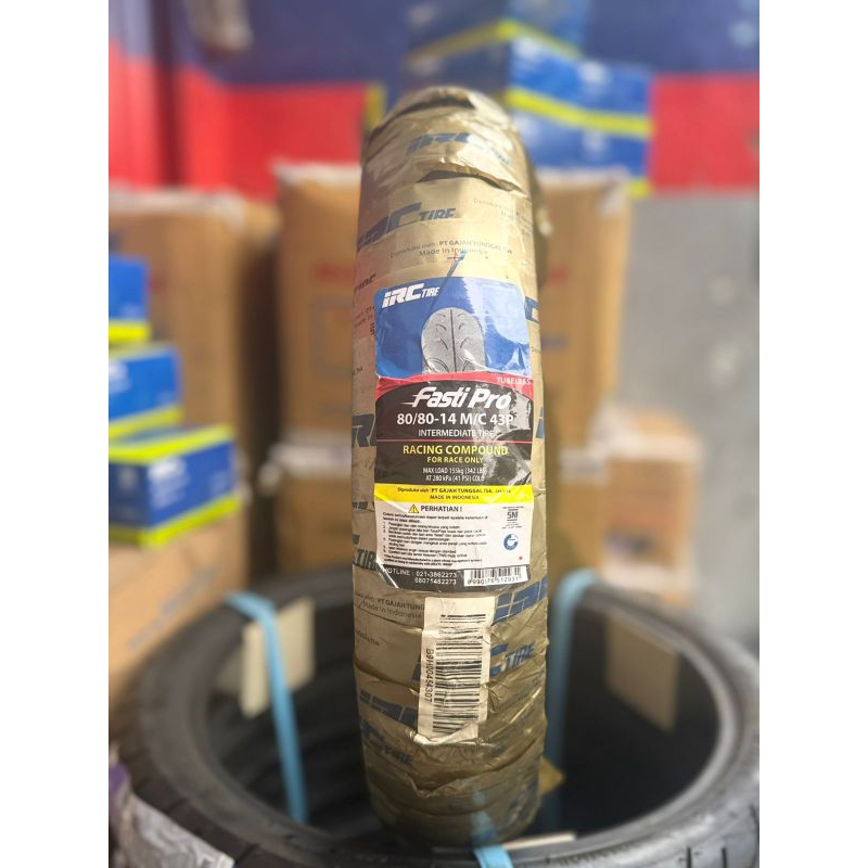 Jual PROMO Ban Motor Matic / IRC Fasti Pro 80/80 Ring14 Soft COMPOUND ...