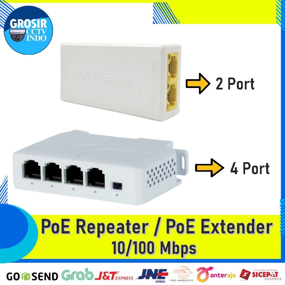 Jual POE Repeater / POE EXTENDER 100Mbps | Shopee Indonesia