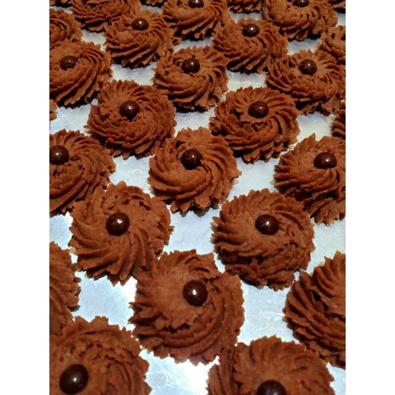 Jual Kue Semprit Coklat Cookies Homemade | Shopee Indonesia