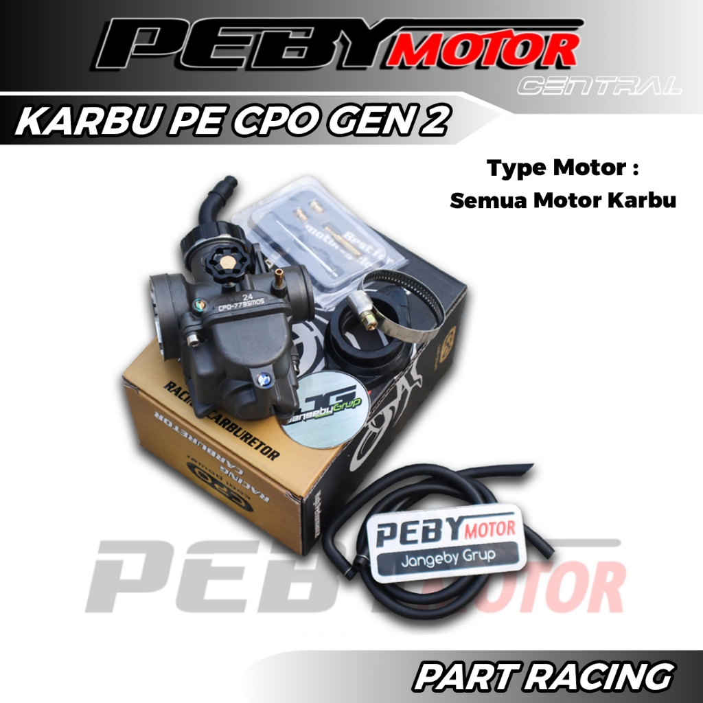 Jual Karbu PE CPO 24 26 28 30 GEN 2 COOL POWER RACING | Shopee Indonesia