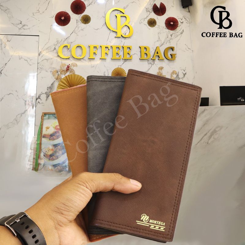 Jual [CB] HABISISN STOK! MORTEGA Dompet Lipat Pria Wanita Kulit PU ...