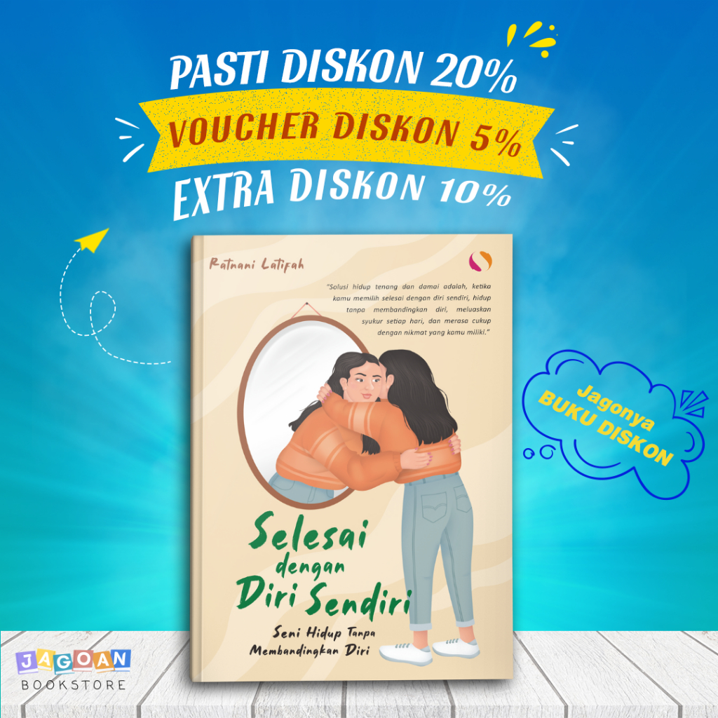 Jual Buku Psikologi Motivasi Bacaan Seni Hidup Tanpa Membandingkan dan Selesai Dengan Diri ...