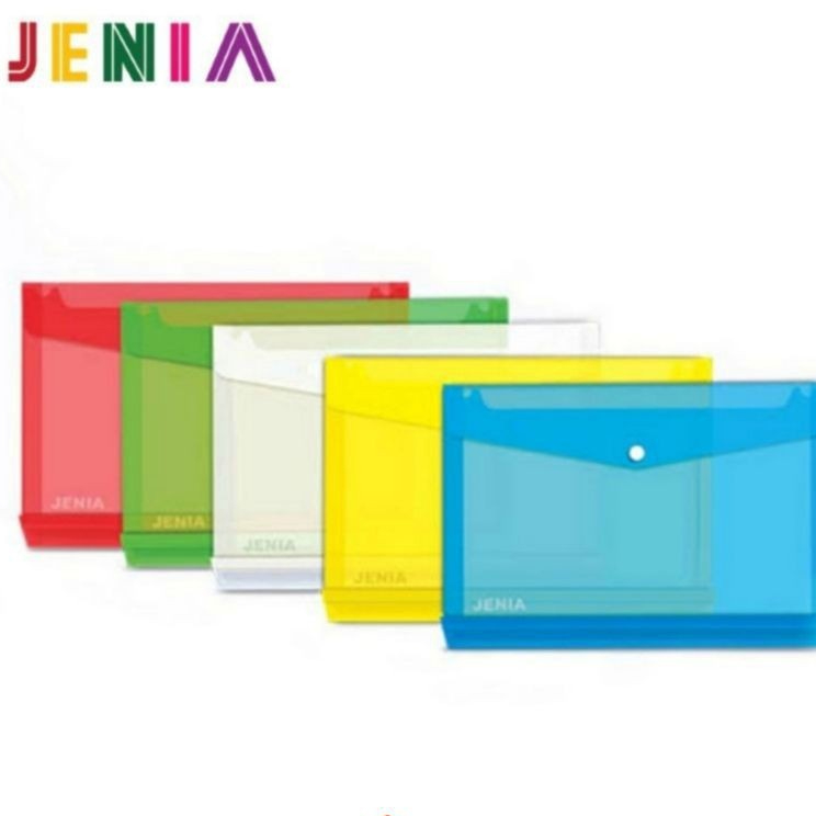 Jual MAP PLASTIK BENING KANCING & TALI JENIA/MK UKURAN FOLIO (ISI12PCS ...