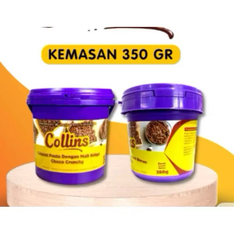 Jual GB (350 GR) Coklat Collins Choco Crunchy 350gr Mini KEMASAN PABRIK ...