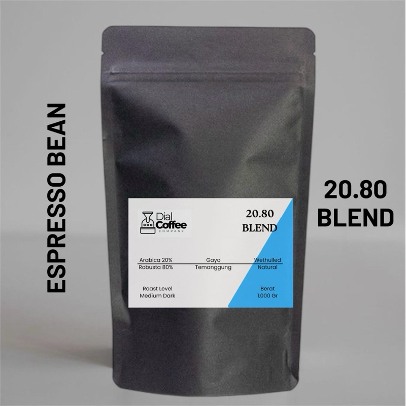 Jual Kopi Espresso Blend Kopsu 20:80 Arabica Robusta Roasted Beans Kopi ...
