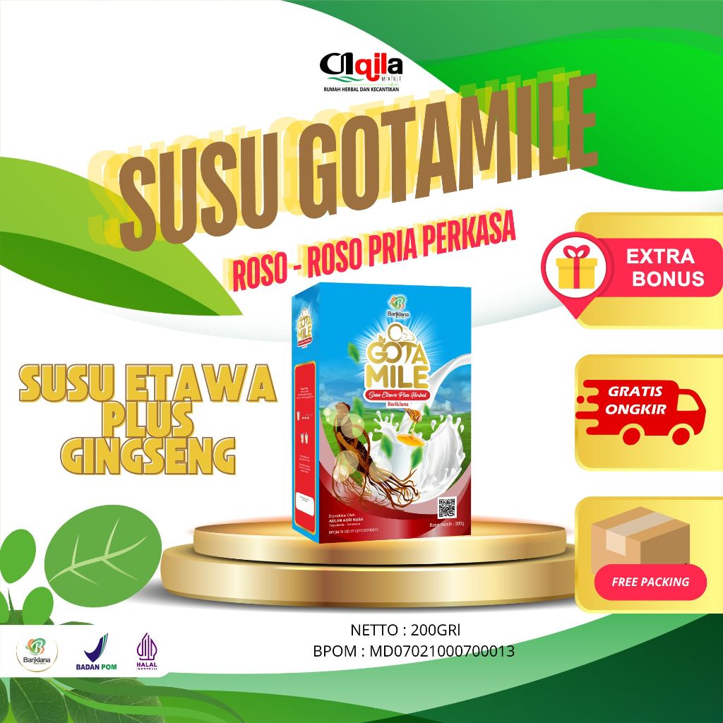 Jual Susu Pria Perkasa GOTAMILE Susu Etawa special untuk Pria Dewasa ...