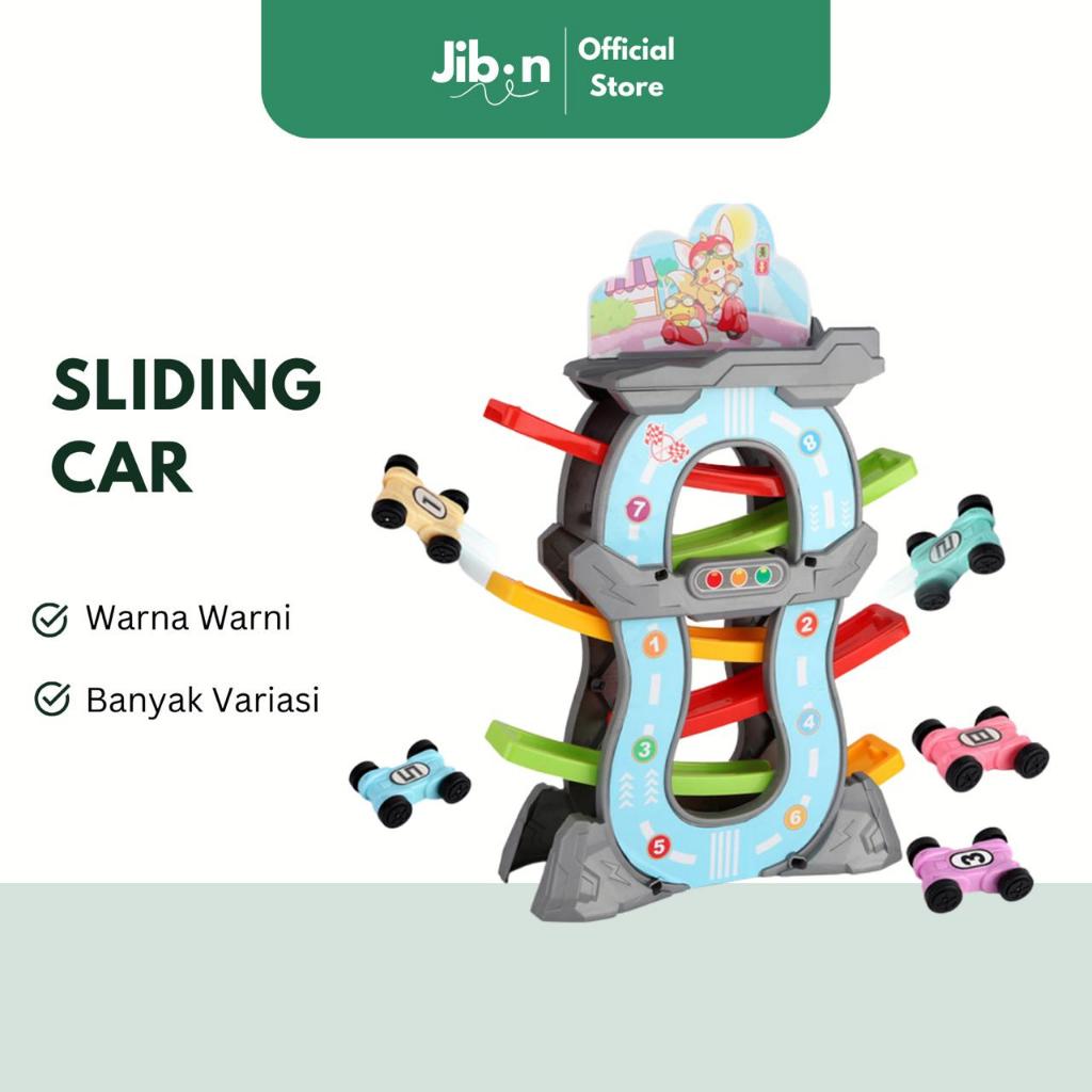 Jual [ JIBIN ] Racing Sliding Car Track Mainan Anak Mobil Seluncur ...