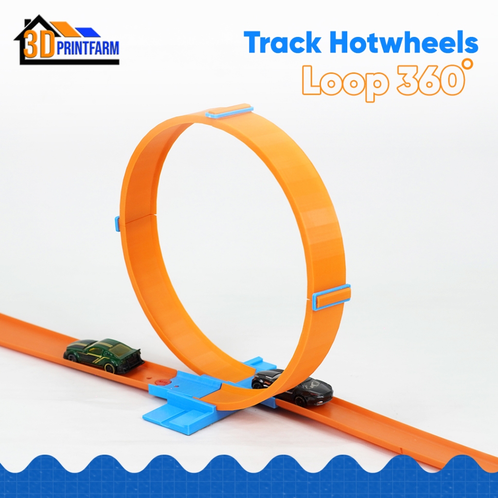 Jual Track Hotwheels 360 Loop Custom 3D Priting | Shopee Indonesia