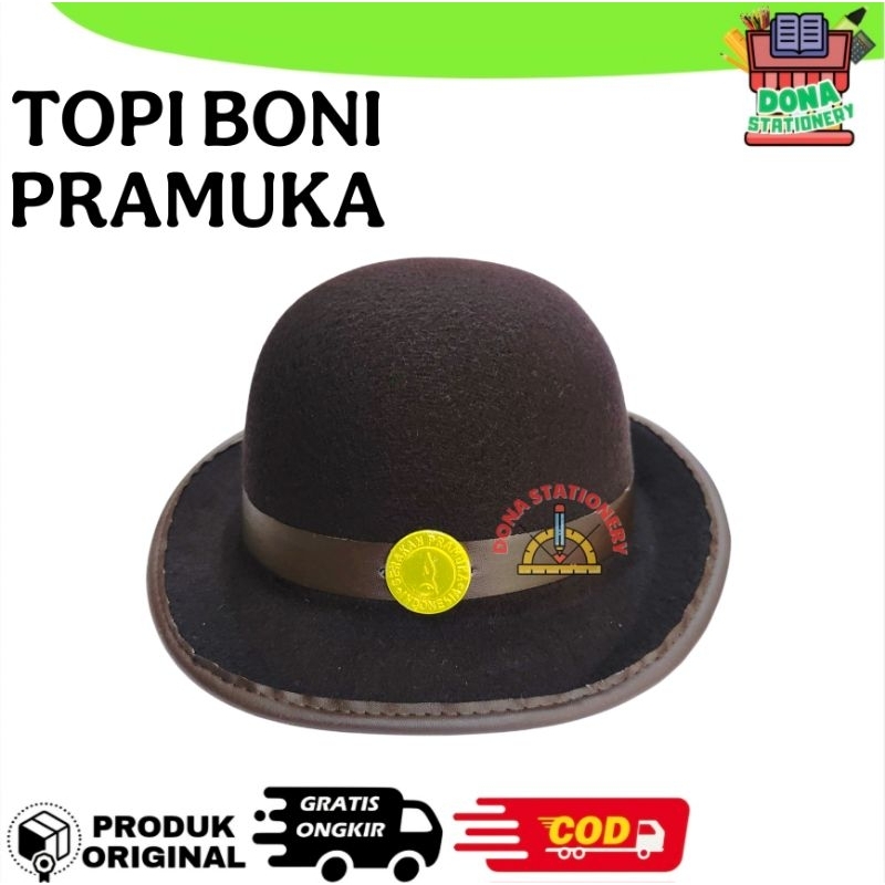 Jual TOPI BONI PRAMUKA SD SMP SMA Perempuan Penggalang Penegak Bahan ...