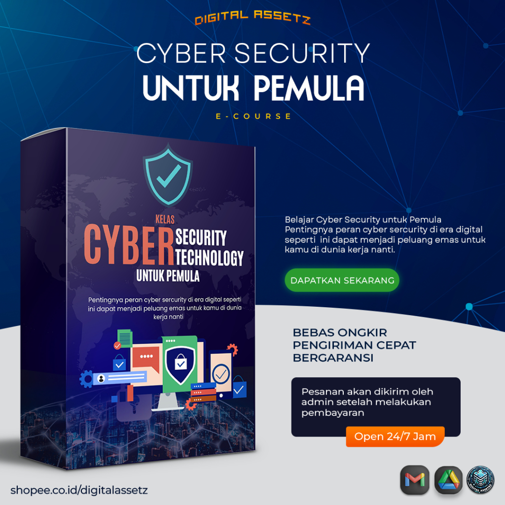 Jual [EC79] CODING CYBER SECURITY - Belajar Cyber Security Beginner ...