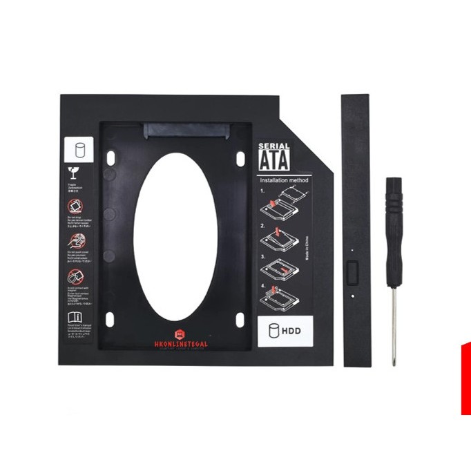Jual HDD Caddy Hard Driver Caddy Tebal 12,7 mm | Shopee Indonesia