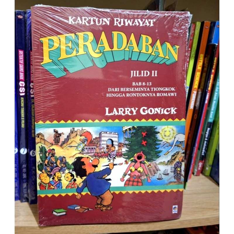 Jual Larry Gonick-Kartun Riwayat Peradaban Jilid 2 & 3 | Shopee Indonesia