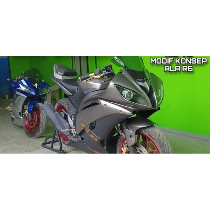 Jual fairing fullset r15v2 model R6 old | Shopee Indonesia