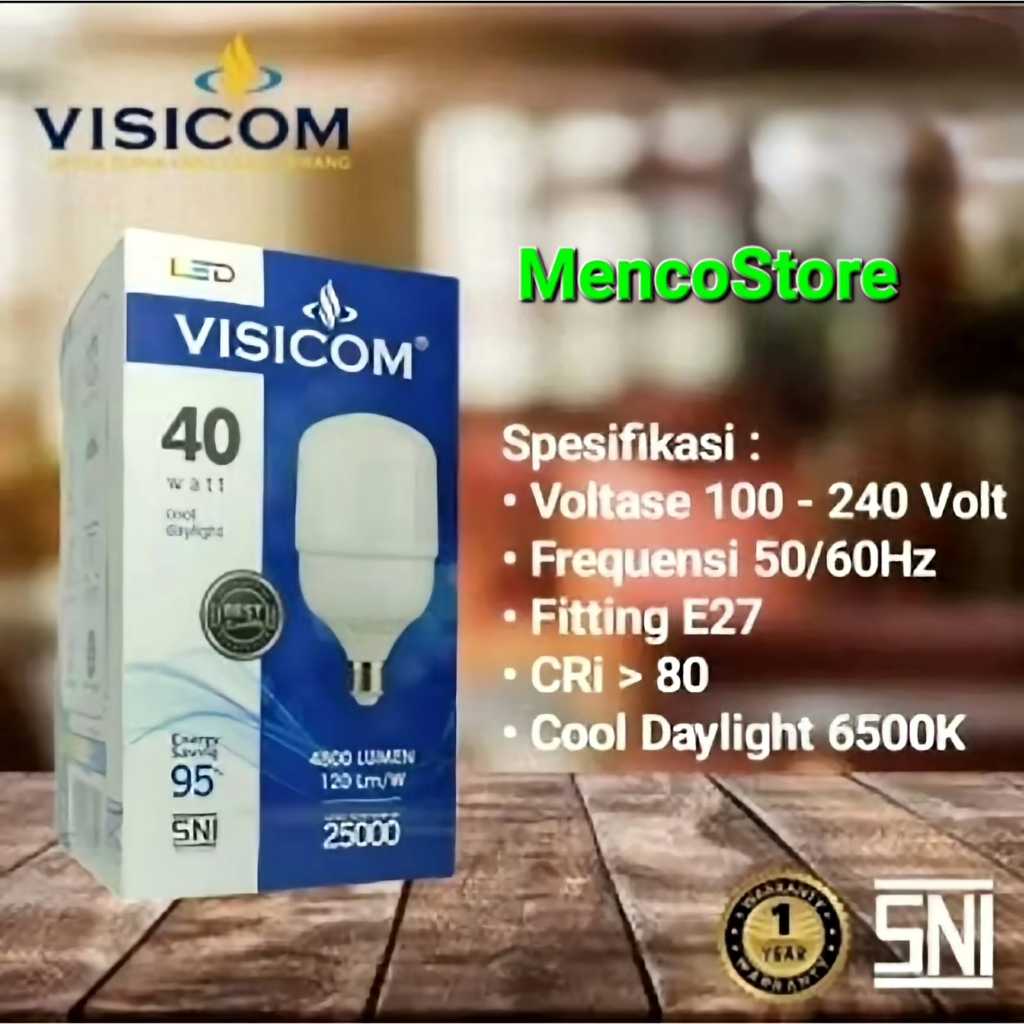 Jual Visicom Capsule 40 watt, Lampu Led Garansi 1 Tahun | Shopee Indonesia