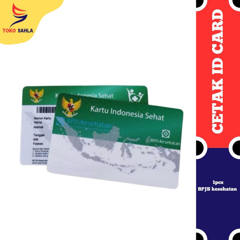 Jual cetak kartu id card / cetak kartu BPJS murah tebal tidak luntur ...